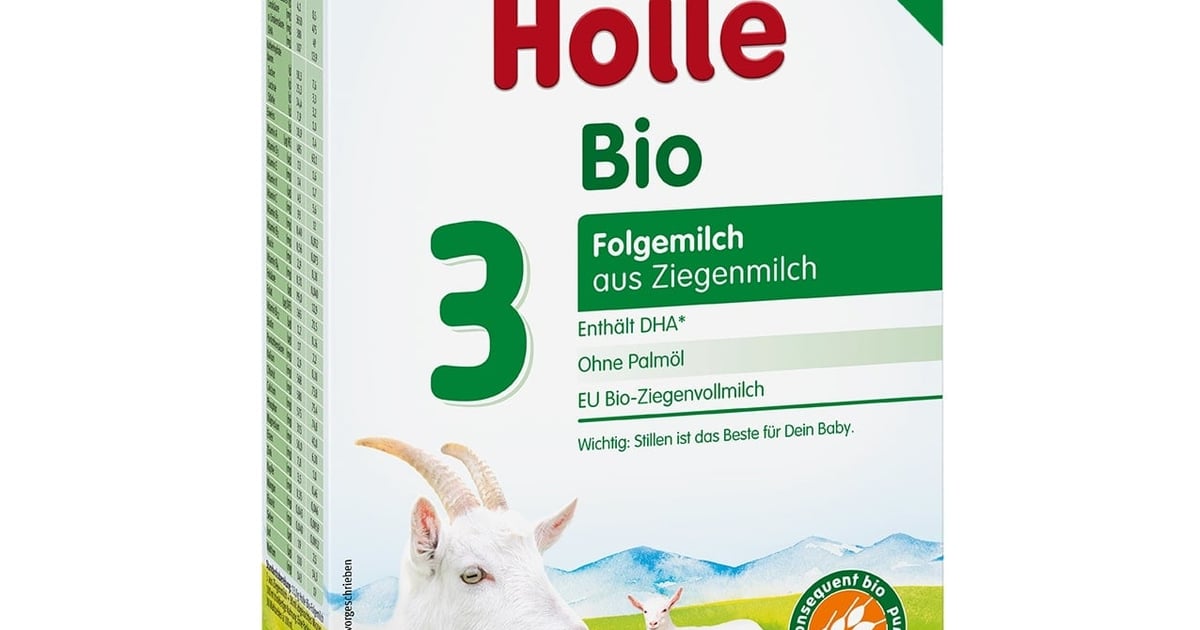 Holle BIO-Folgemilch 3 Ziegenmilch DHA