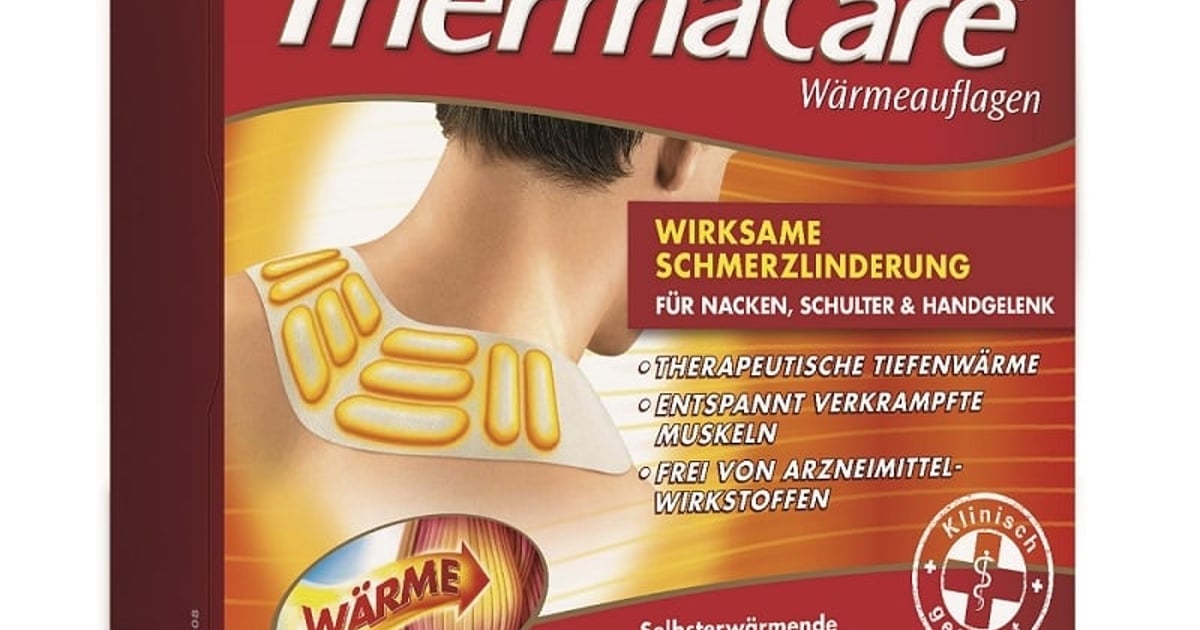 ThermaCare heat plasters neck & shoulder pads