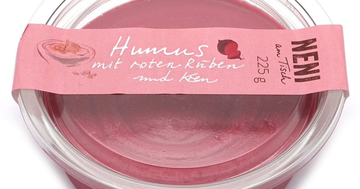 NENI Hummus mit roten Rüben und Kren