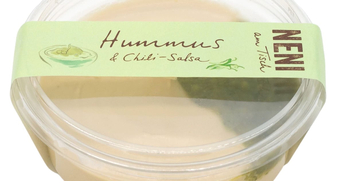 NENI Hummus mit milder Chili-Kräuter Salsa