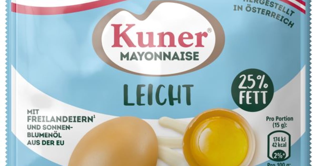 Kuner Leicht Mayonnaise 25% Fett
