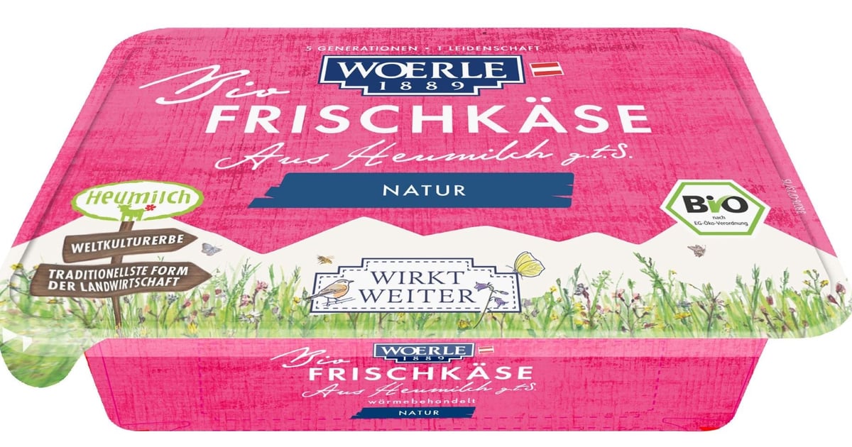 Woerle BIO Frischkäse Natur