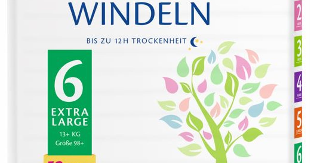HiPP Babysanft Windeln XL 6 Doppelpack