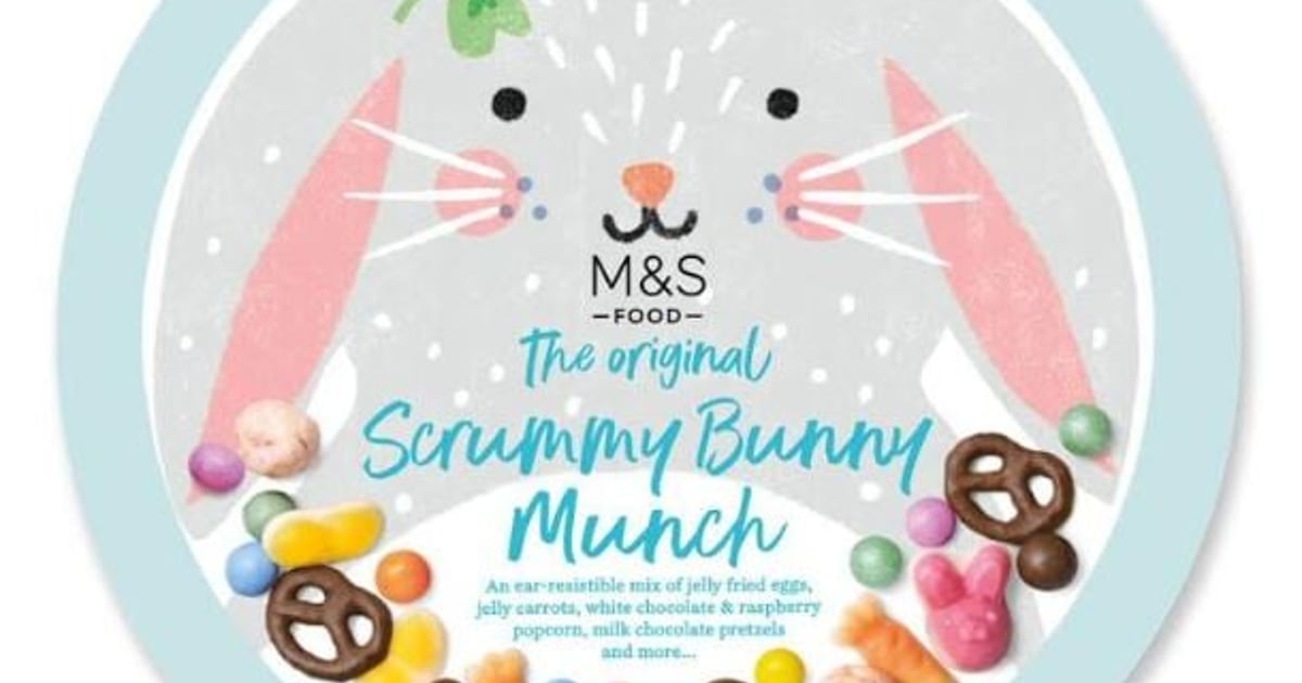 Marks & Spencer Scrummy Bunny Munch Ostersüßigkeiten-Mix