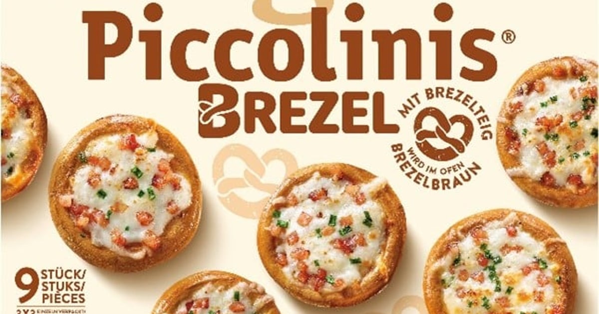 Wagner Piccolinis Brezel Rustikal Pizza (tiefgekühlt)