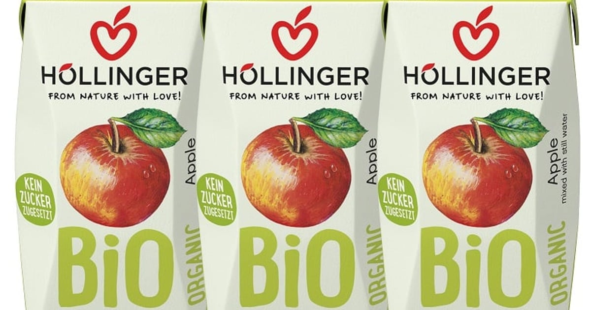 Höllinger BIO Apfel 3x200ml