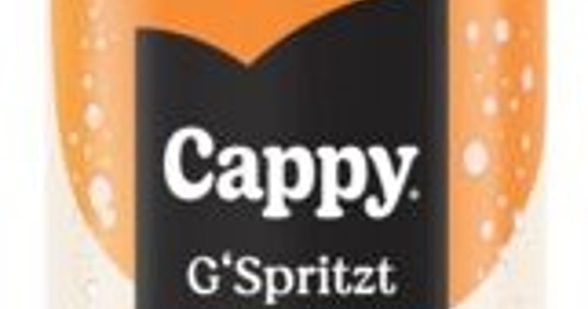 Cappy Orange g'spritzt
