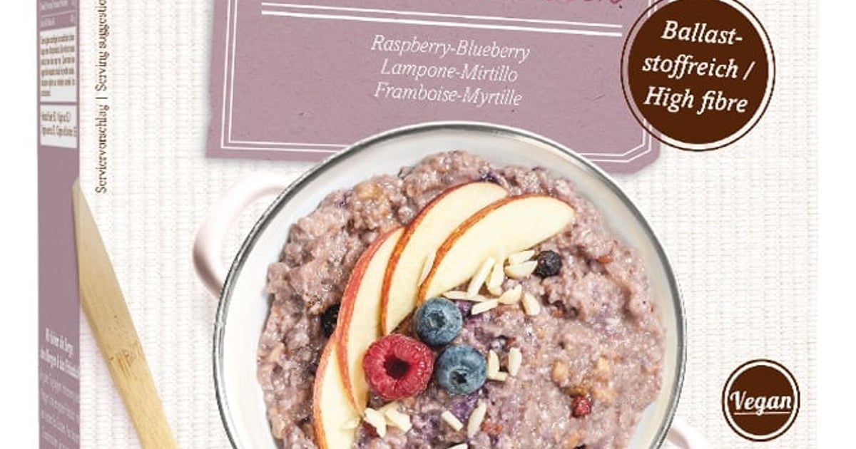 Verival BIO Prebiotic Porridge Himbeer-Heidelbeer glutenfrei