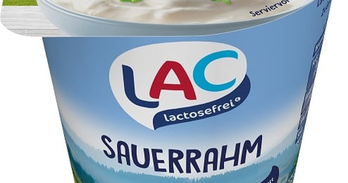 LAC laktosefreier Sauerrahm 10%