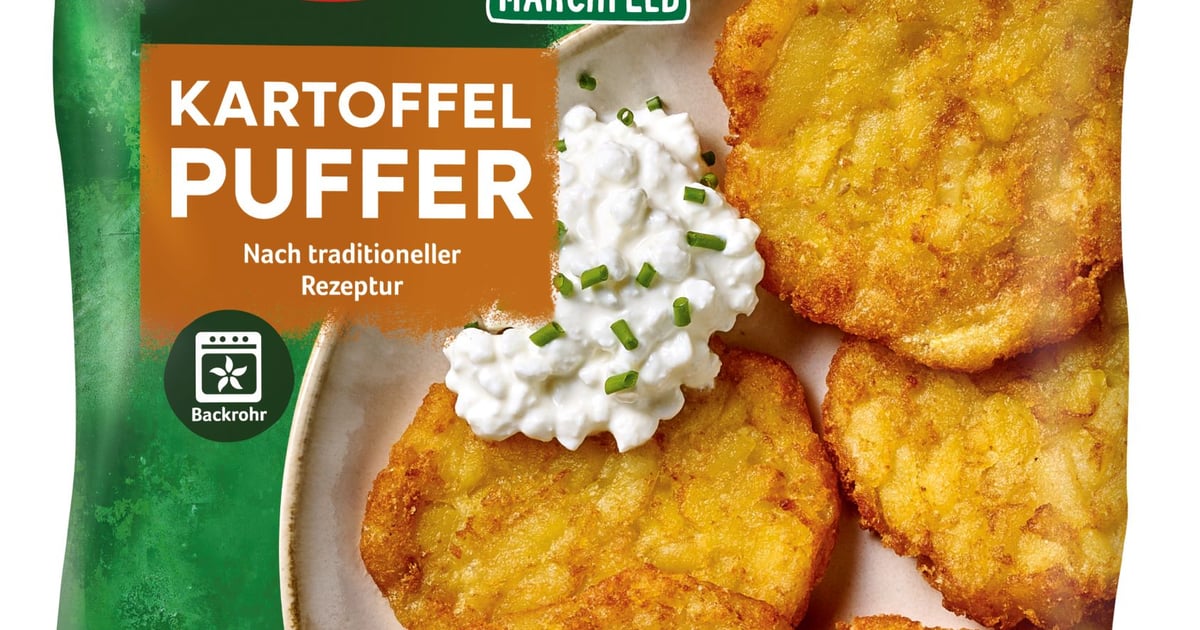 Iglo Backrohr Kartoffelpuffer (tiefgekühlt)