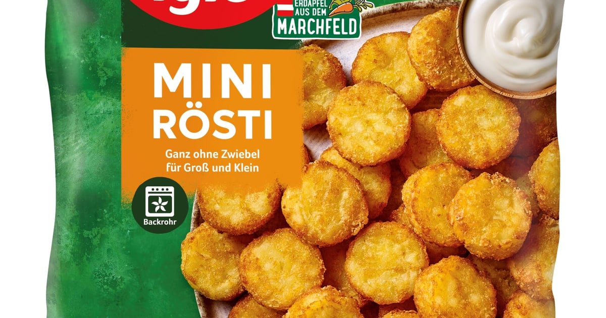 Iglo Backrohr Mini Rösti (tiefgekühlt)