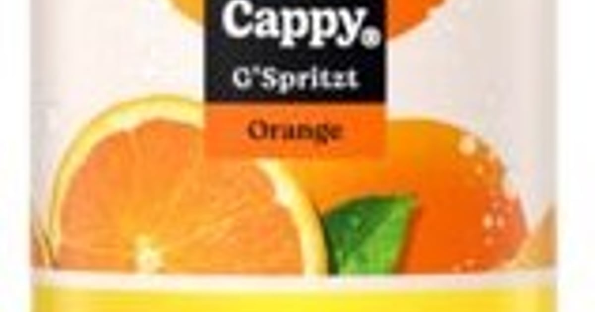 Cappy Orange g'spritzt (EinwegPFAND)