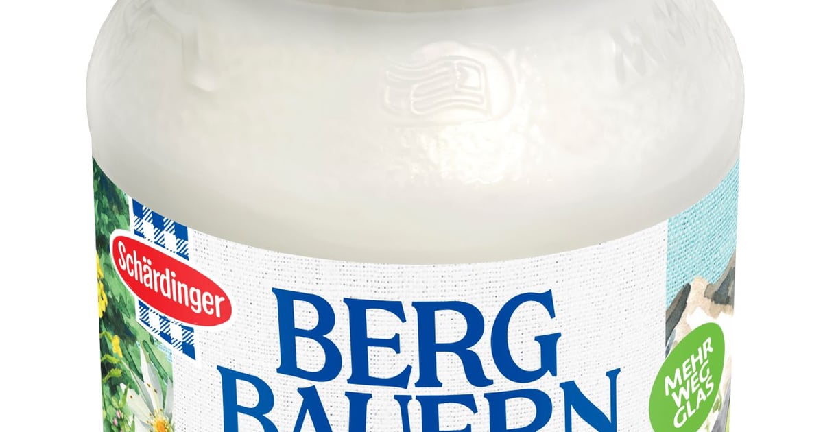 Schärdinger Sauerrahm 15% im Mehrwegglas