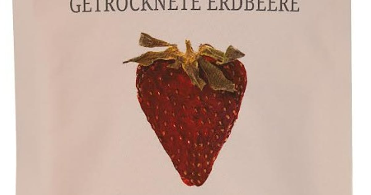 Melomi Erdbeere getrocknet