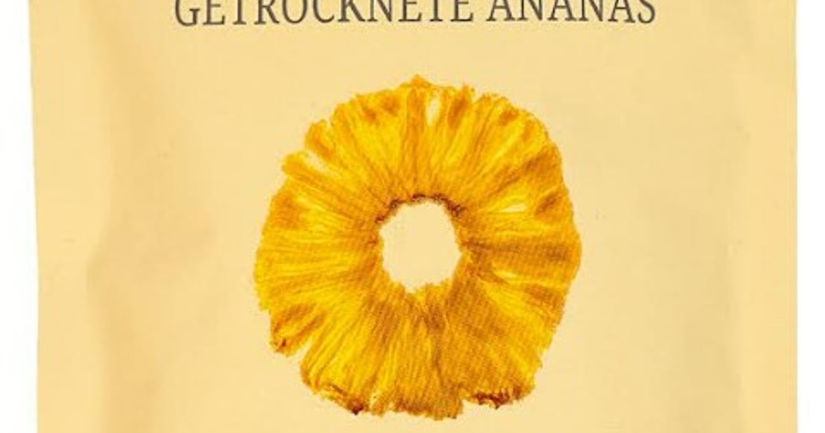 Melomi Ananas getrocknet