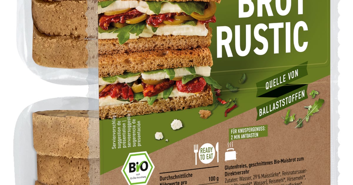 Schnitzer BIO Brot Rustic glutenfrei
