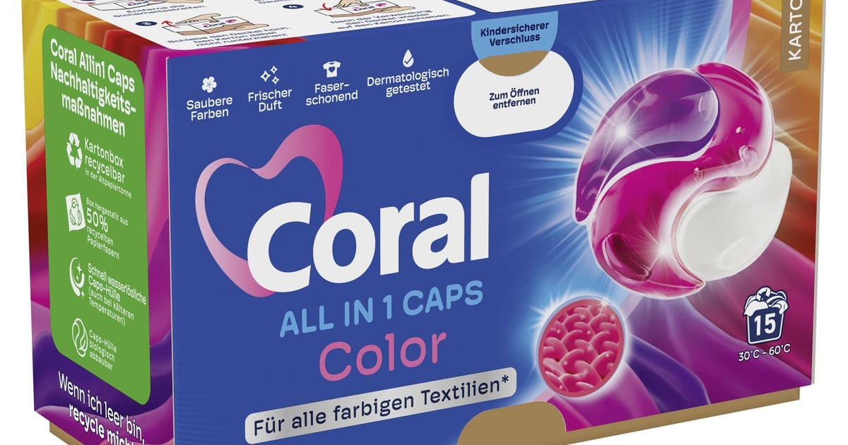 Coral All in 1 Caps Color