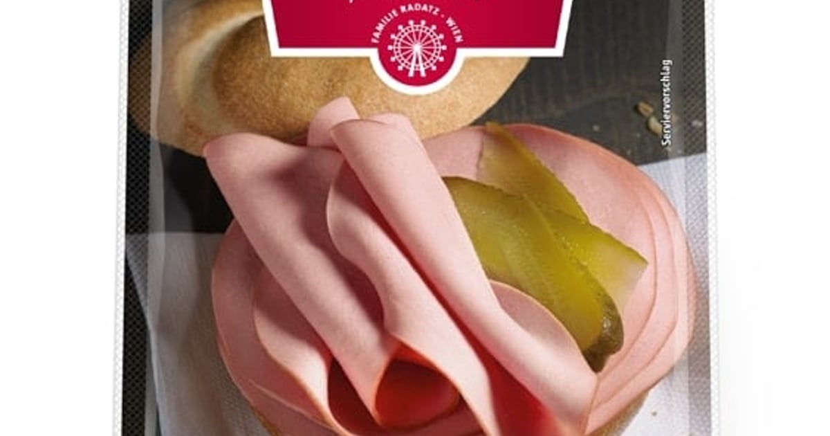 Radatz Extrawurst geschnitten