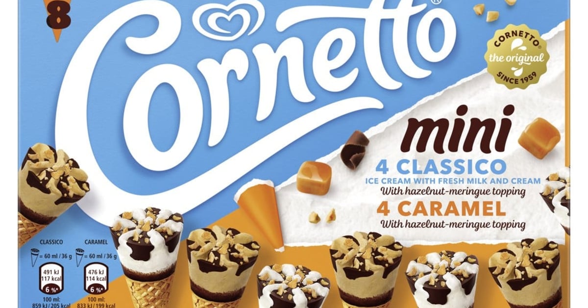 Cornetto Mini Mix (tiefgekühlt)