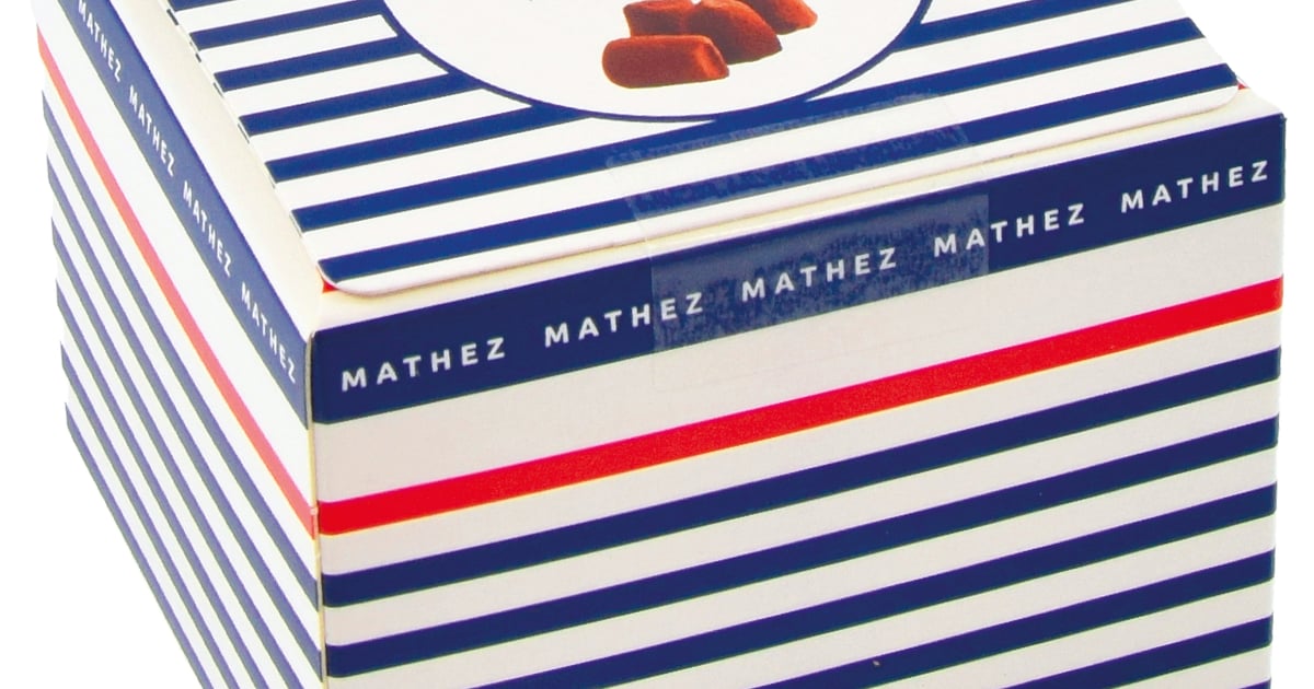 Mathez Schokotrüffel Natur Navy