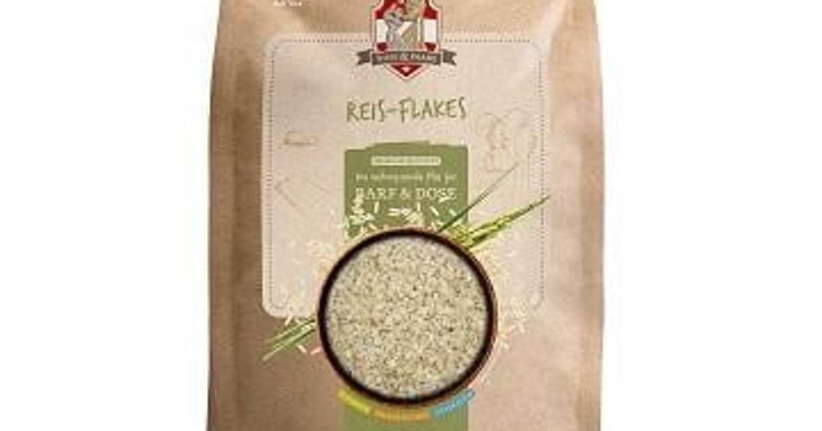 Sissi & Franz für Barf & Dose - Reis-Flakes