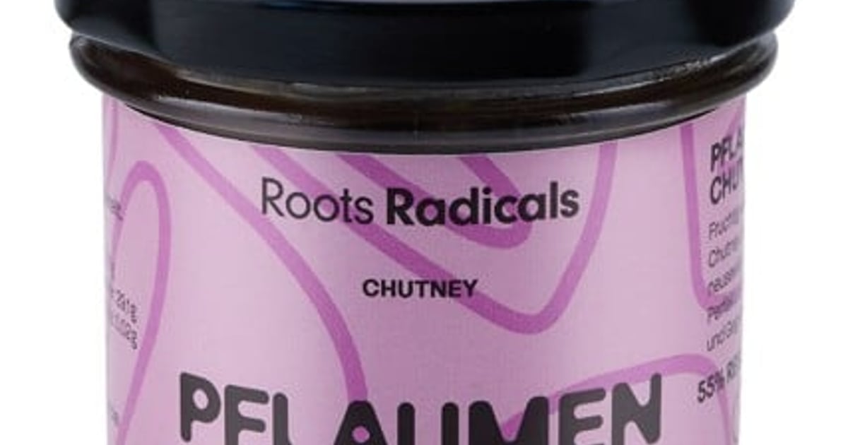 Roots Radicals Pflaumen Chutney