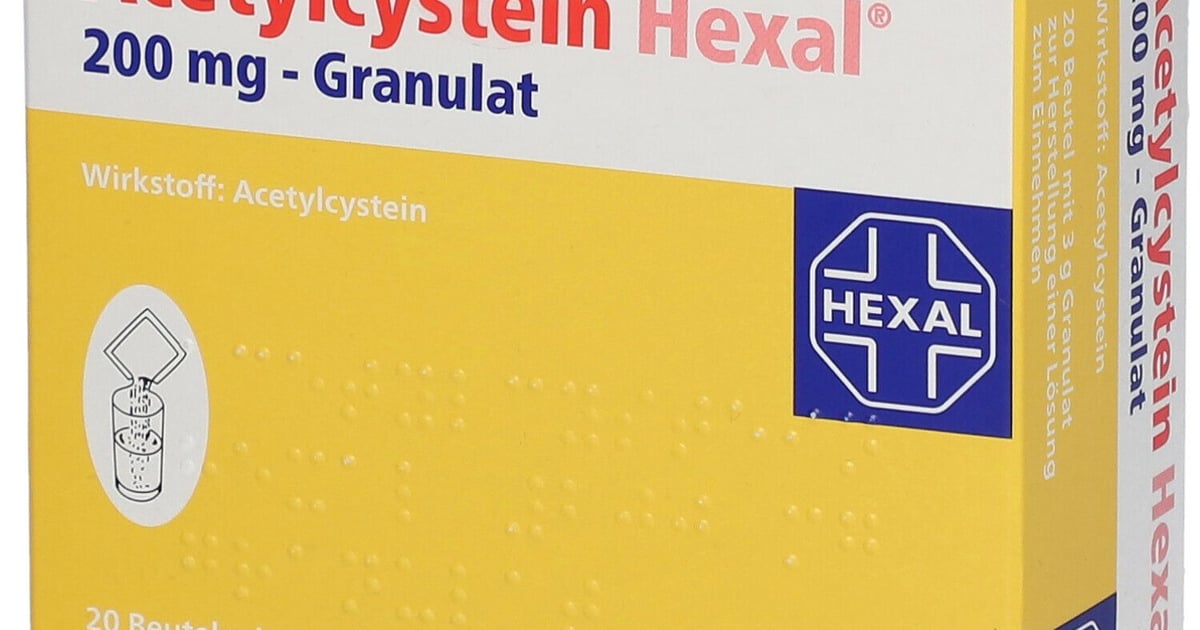 ACETYLCYSTEIN HEXAL Granulat 200mg