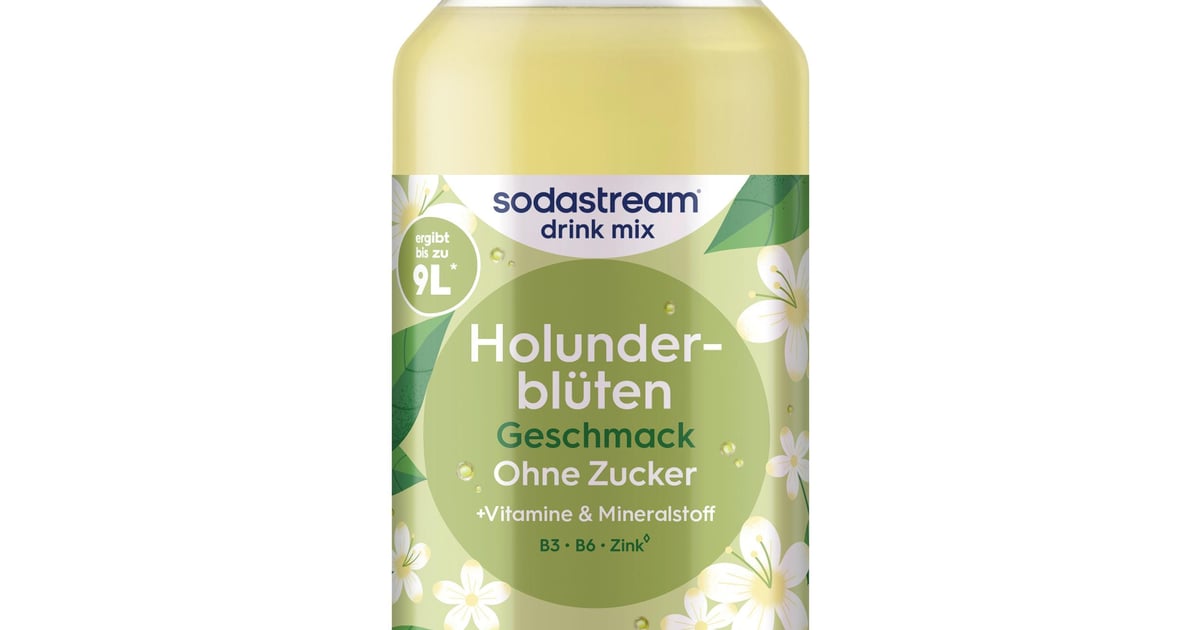 Sodastream Fruits Holunderblüte Zero