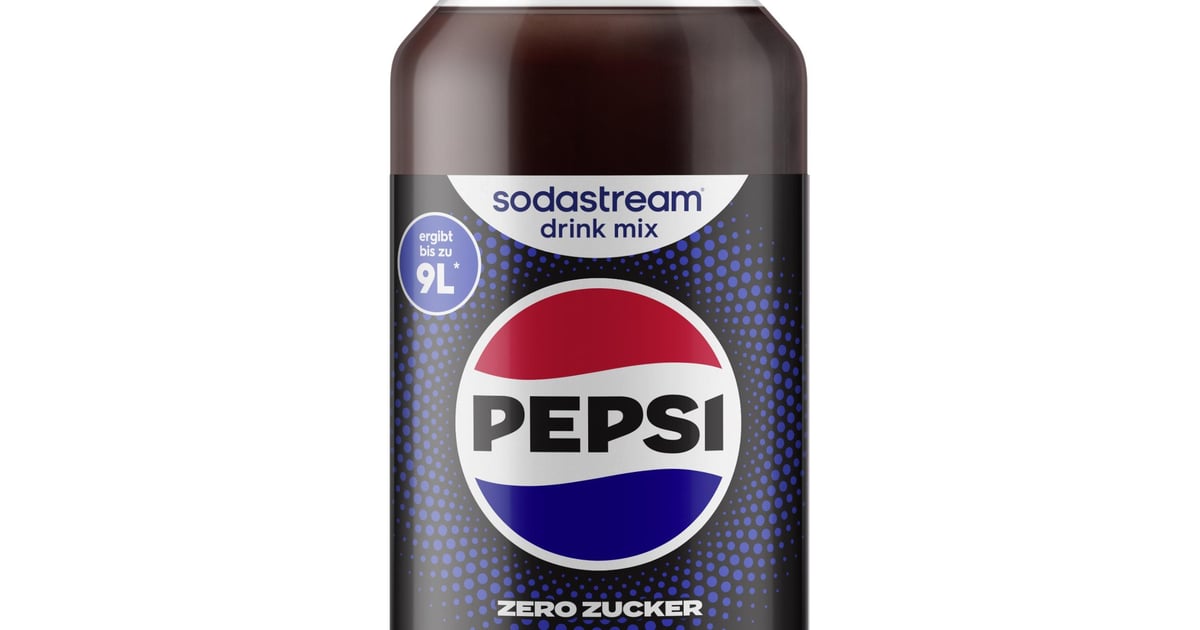 Sodastream Pepsi Zero Zucker