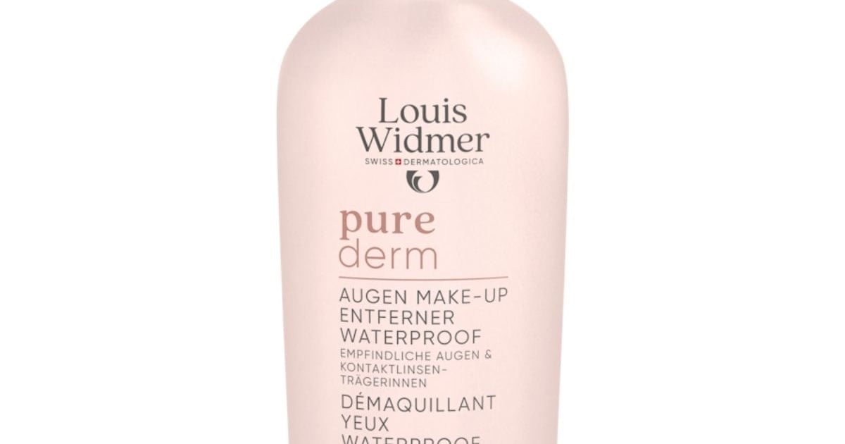 Louis Widmer purederm Augen Make-up Entferner Waterproof - ohne Parfum