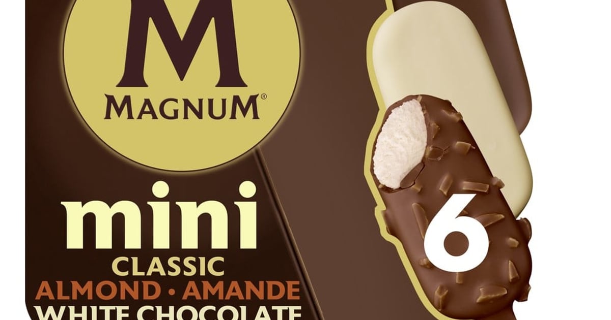 Magnum Mini 6 x Classic / Mandel / White (tiefgekühlt)