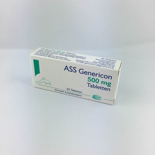 ASS Genericon 500 mg Tabletten
