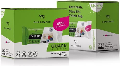 Quarkwerk Quark Riegel Joghurt Waldbeere 4x40g