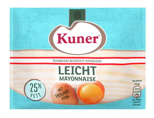 Kuner Leicht Mayonnaise 25% Fett