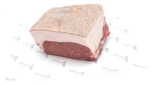 BIO Duroc Freilandschwein DRY AGED Karree mit Schwarte