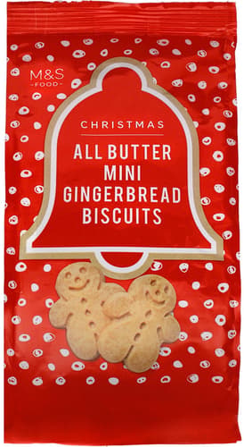 Marks&Spencer All Butter Mini Gingerbread Biscuits