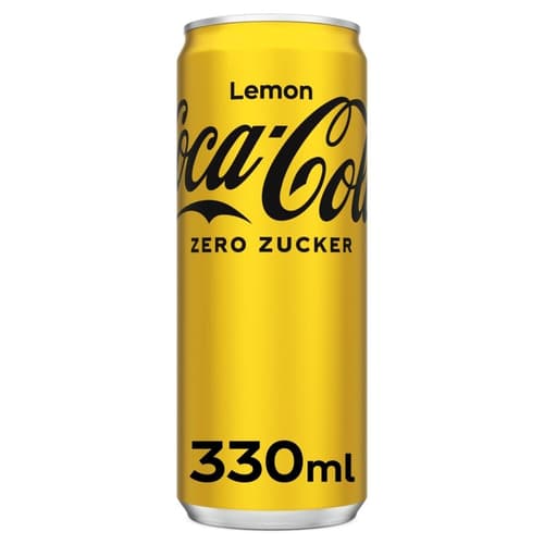 Coca-Cola Zero Lemon 330ml Dose Coca-Cola Zero Lemon 330ml Dose