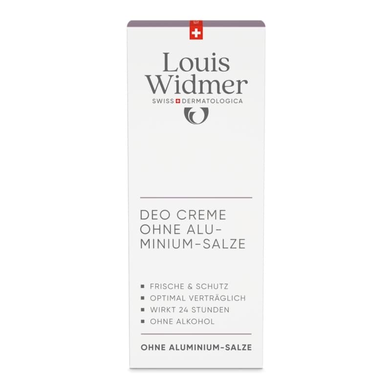 Louis Widmer Deo Creme ohne Aluminium-Salze - ohne Parfum