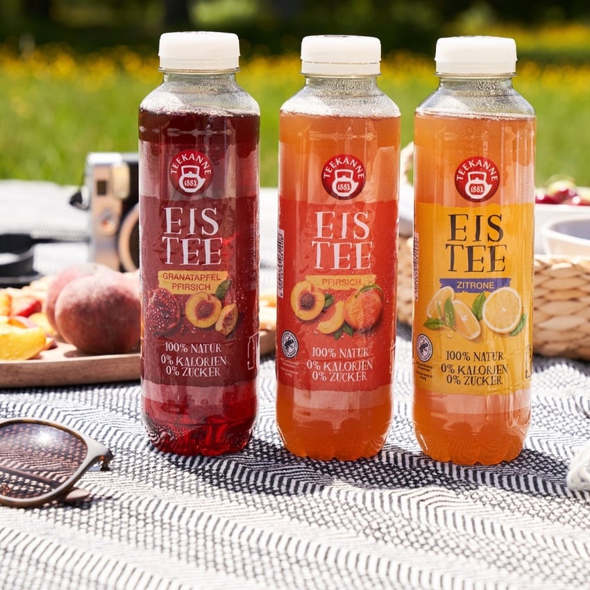 Teekanne Eistee Fresh Pfirsich